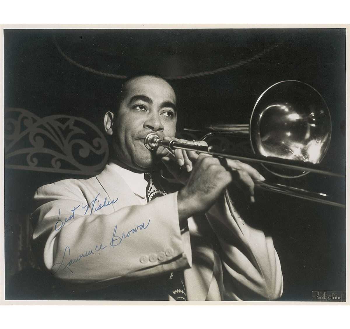 Lawrence Brown Signed Photograph