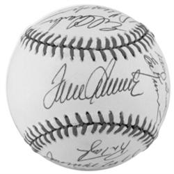 1969 NEW YORK METS SIGNED BALL: Rawlings William D. White National ...