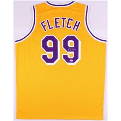 Chevy Chase Signed "Fletch" Lakers Jersey (PSA COA)