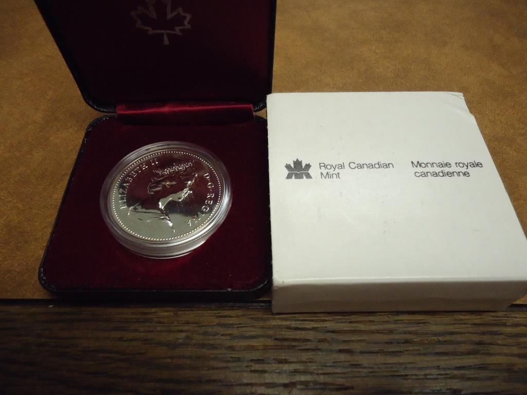 1979 CANADA GRIFFON SILVER DOLLAR PROOF .3750 OZ. ASW, ORIGINAL ROYAL ...