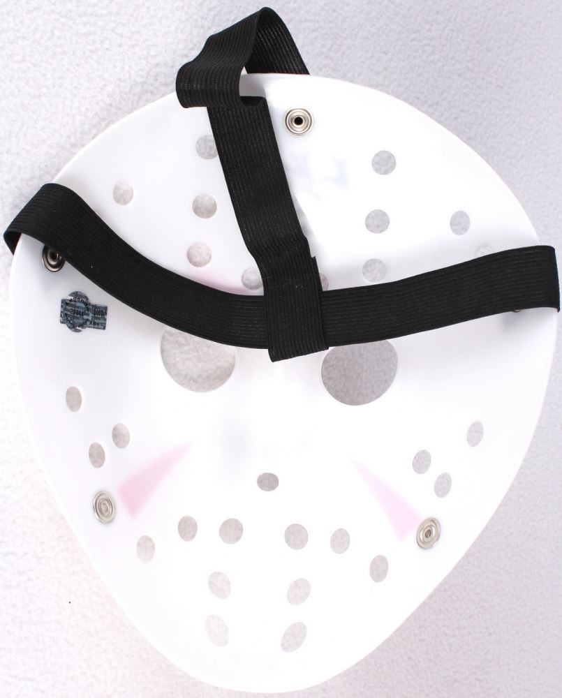 Ken Kirzinger Signed Jason "Friday the 13th" Hockey Mask Inscribed "FVJ ...