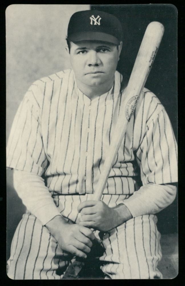 Babe Ruth Yankees 1967 Vintage Poster-Card