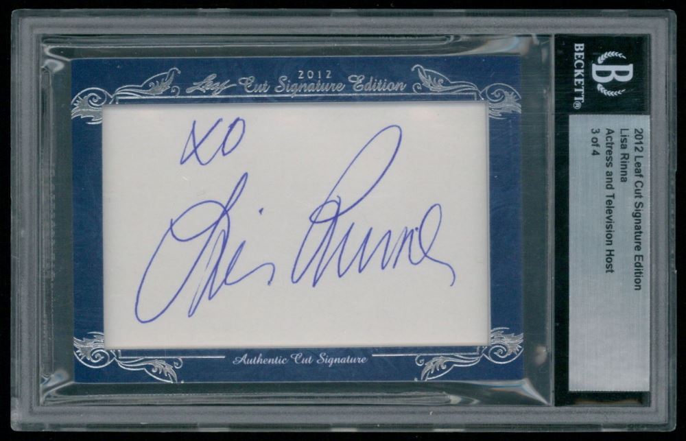 Lisa Rinna 2012 Leaf Cut Signature Edition