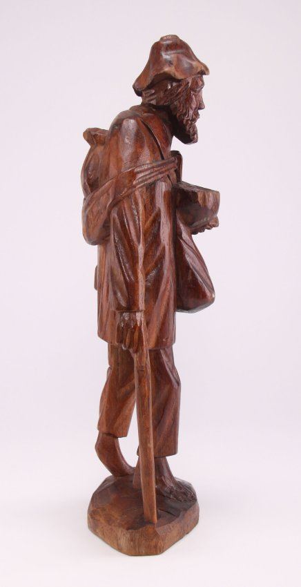 Cuban wood carving, mid 20th Century. These wooden