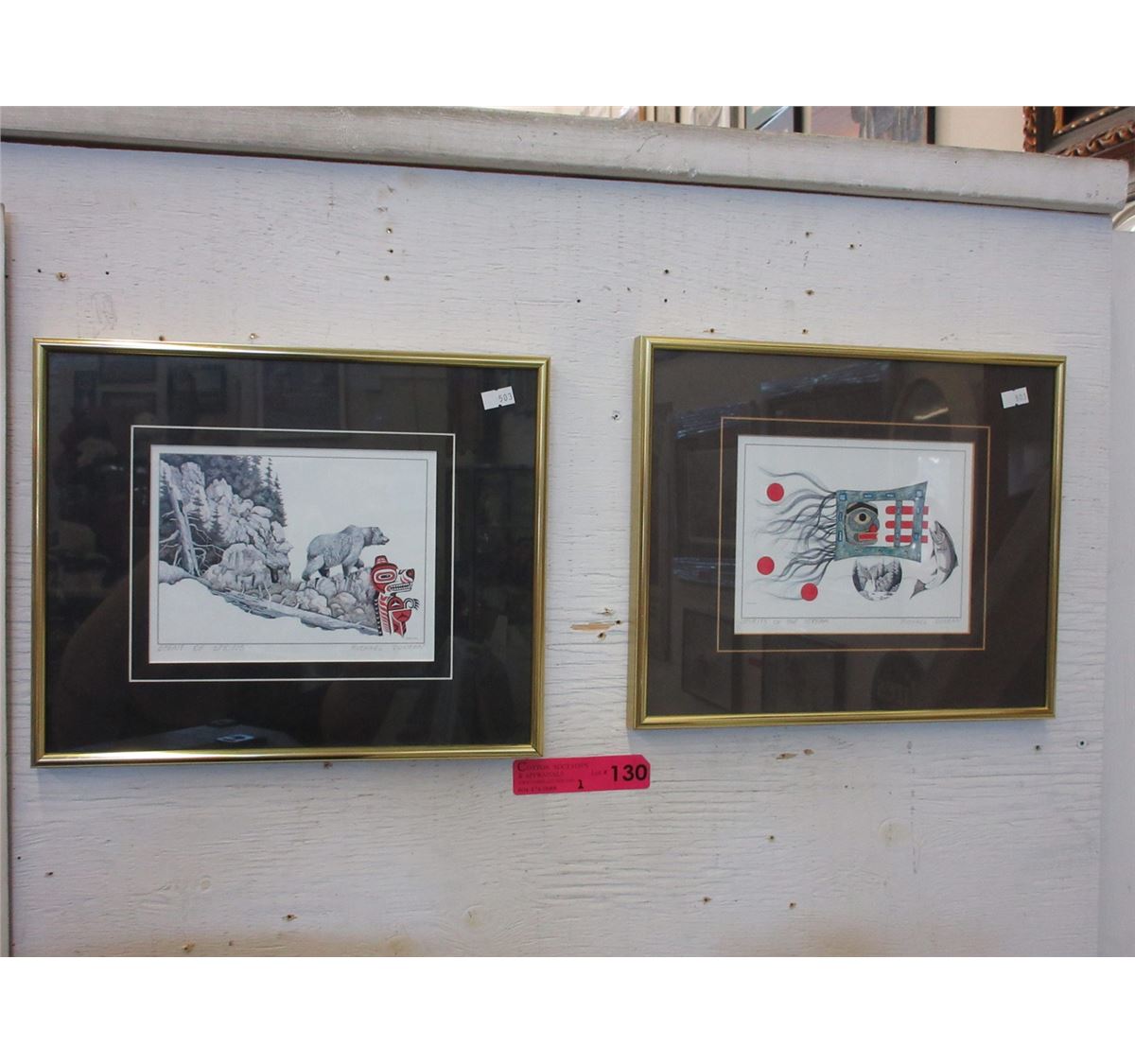 2 Framed Michael Duncan prints