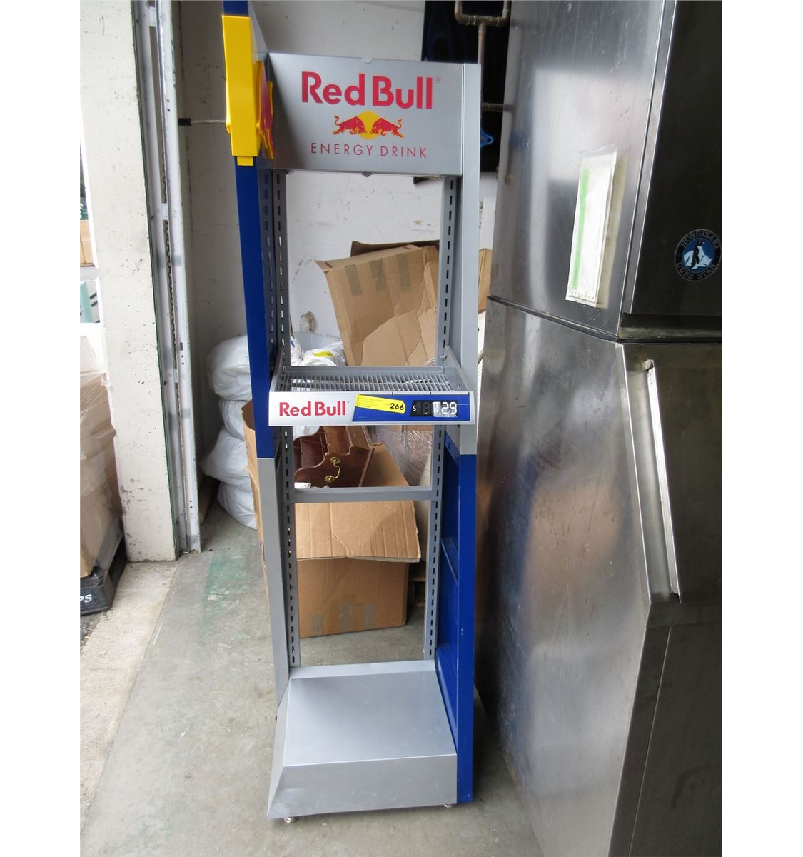 Red Bull display stand