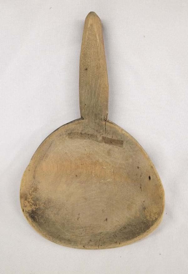 Antique Great Lakes Native American Wooden Ladle
