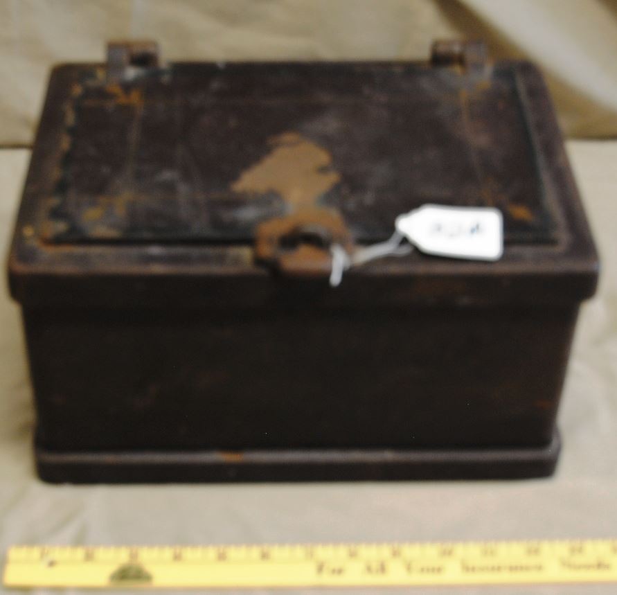 OLD WELLS FARGO STRONG BOX - CIRCA 1800'S