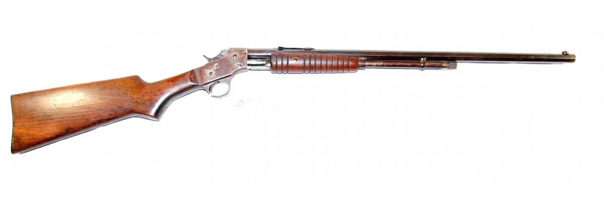 J. STEVENS ARMS CO. .22 S.LR PUMP RIFLE