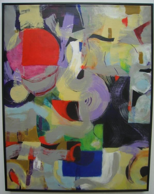 Mary Anne Rose: Busy Bodies Acrylic on Canvas