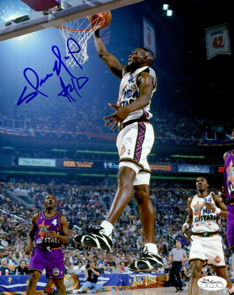 Shawn Kemp Signed All Star 8x10 Photo (JSA)