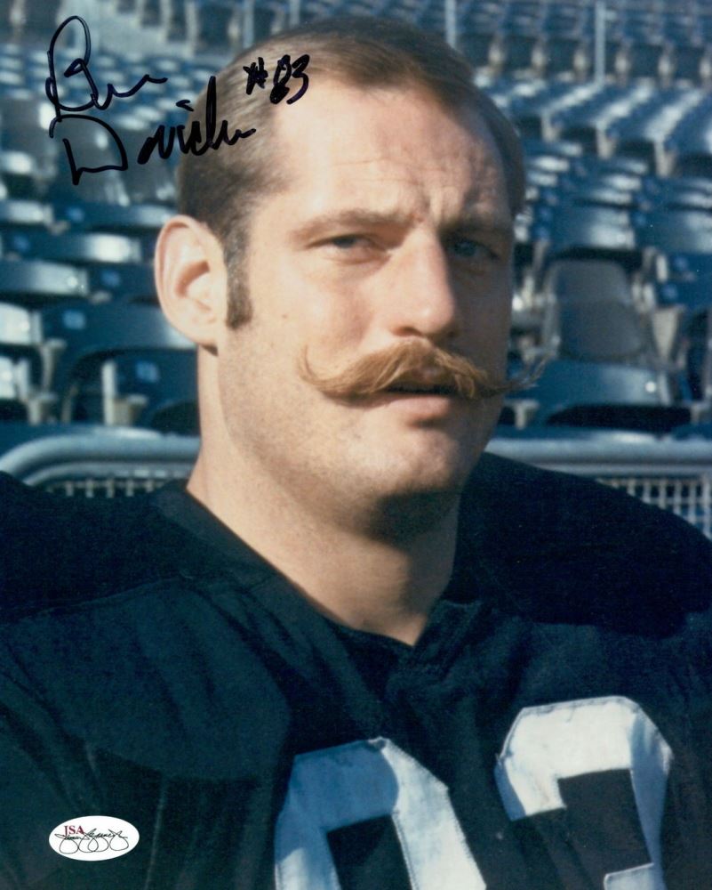 Ben Davidson Signed Raiders 8x10 Photo (JSA)