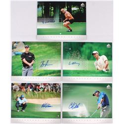 Lot of (5) SP Signature Golf 8x10 Autograph Cards with Ben Crane ...