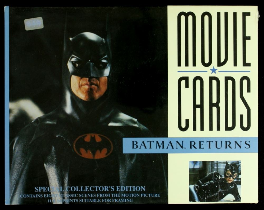 Batman Returns Special Collector's Edition Movie Cards (Batman Hologram)