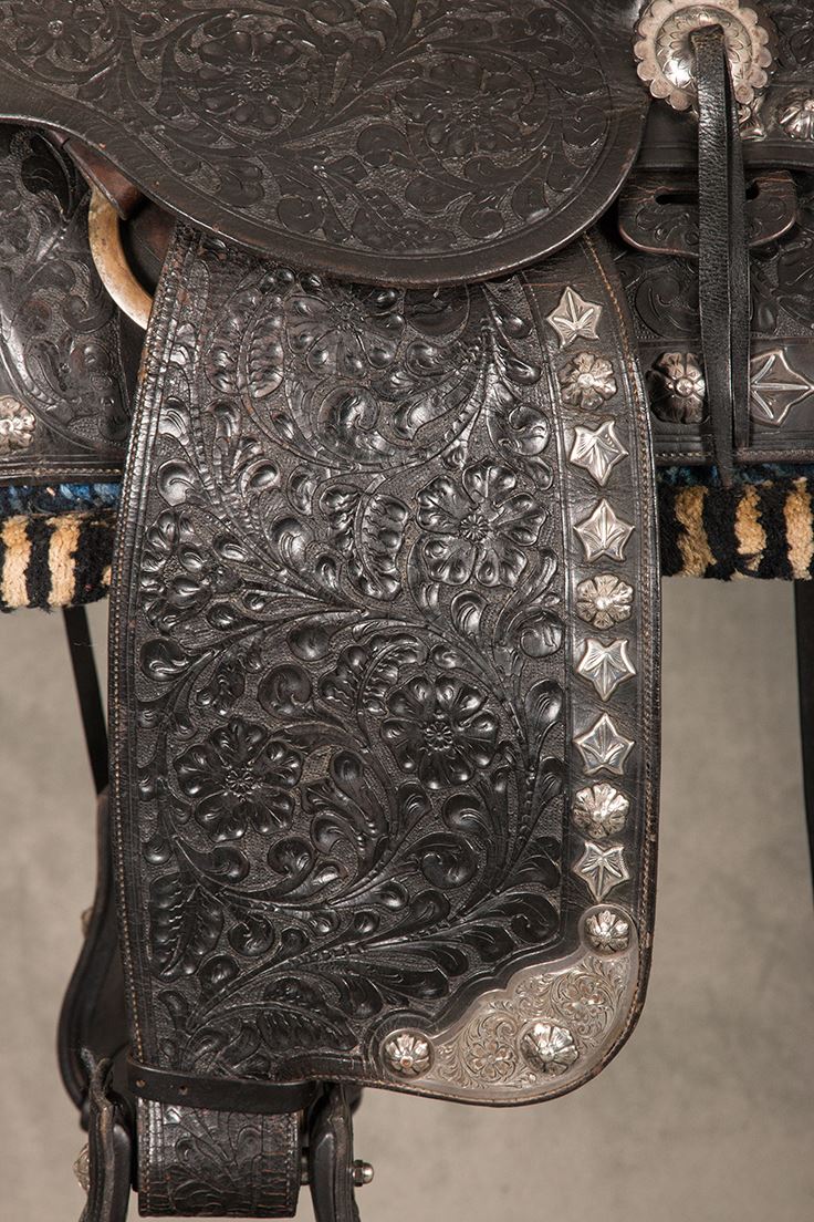 Edward H. Bohlin Silver Mounted Saddle