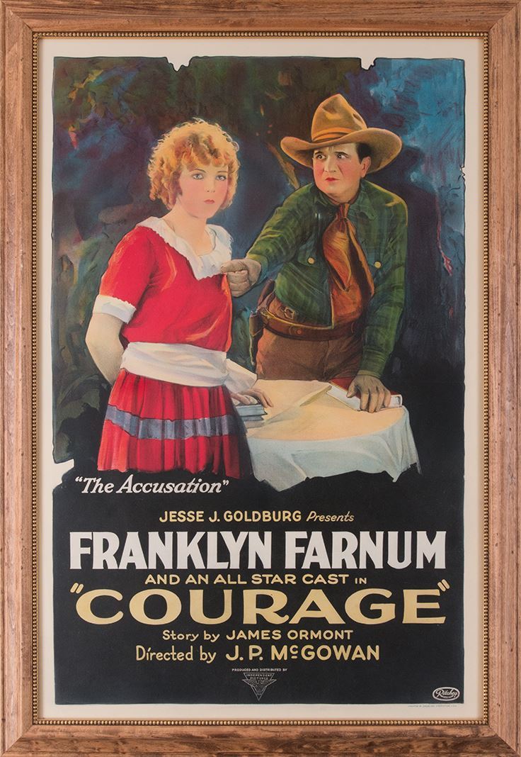 Courage Movie Poster, 40" x 26"
