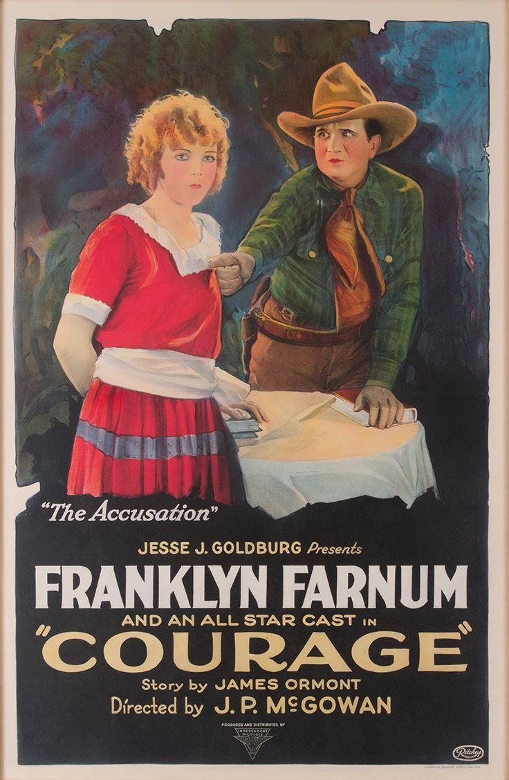 Courage Movie Poster, 40" x 26"