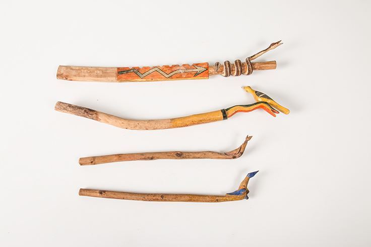 Four Pueblo Prayer Sticks