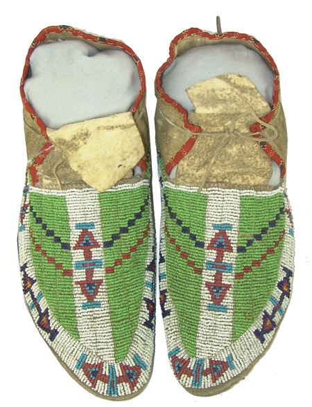 Araphao Beaded Moccasins