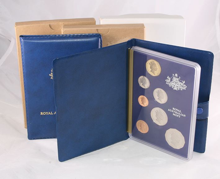 Australian Proof Sets, 1985 and 1986