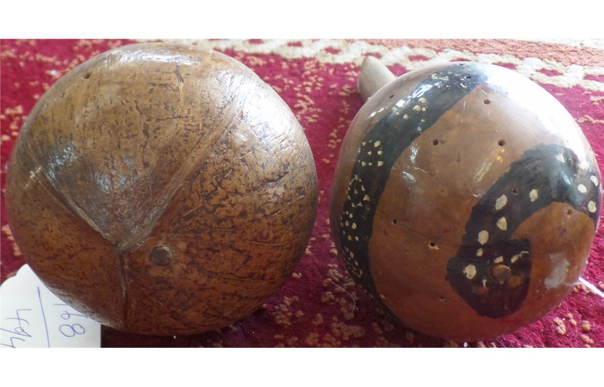 Four Native American Rattles