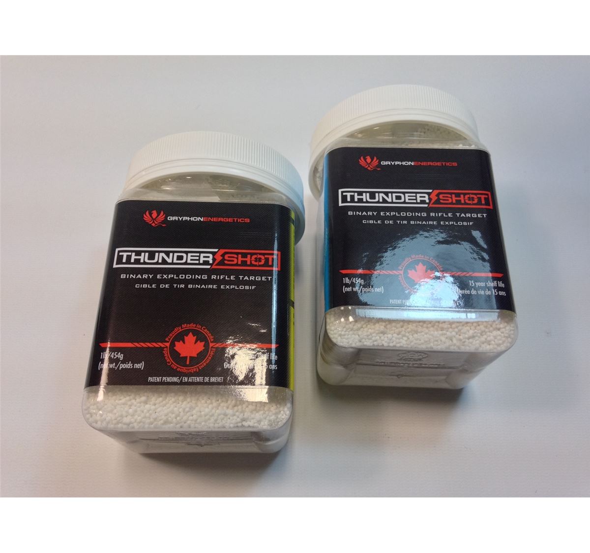 Binary Exploding Targets x2 (Thunder Shot) Tannerite