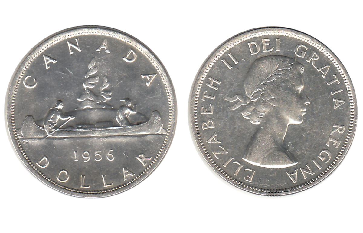 1956 Canada Silver Dollar