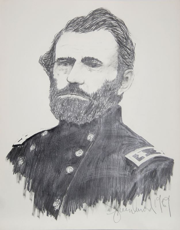 Greenlund, General Ulysses S. Grant, Drawing