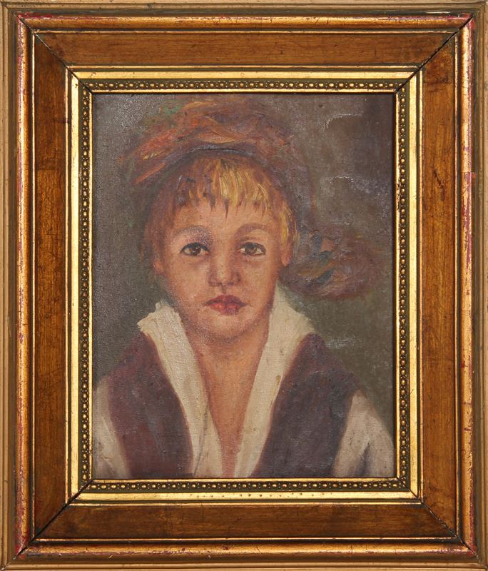 Portrait of Lady, Oil Painting