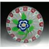 Antique Baccarat primrose and garland paperweight, with a cobalt blue ...