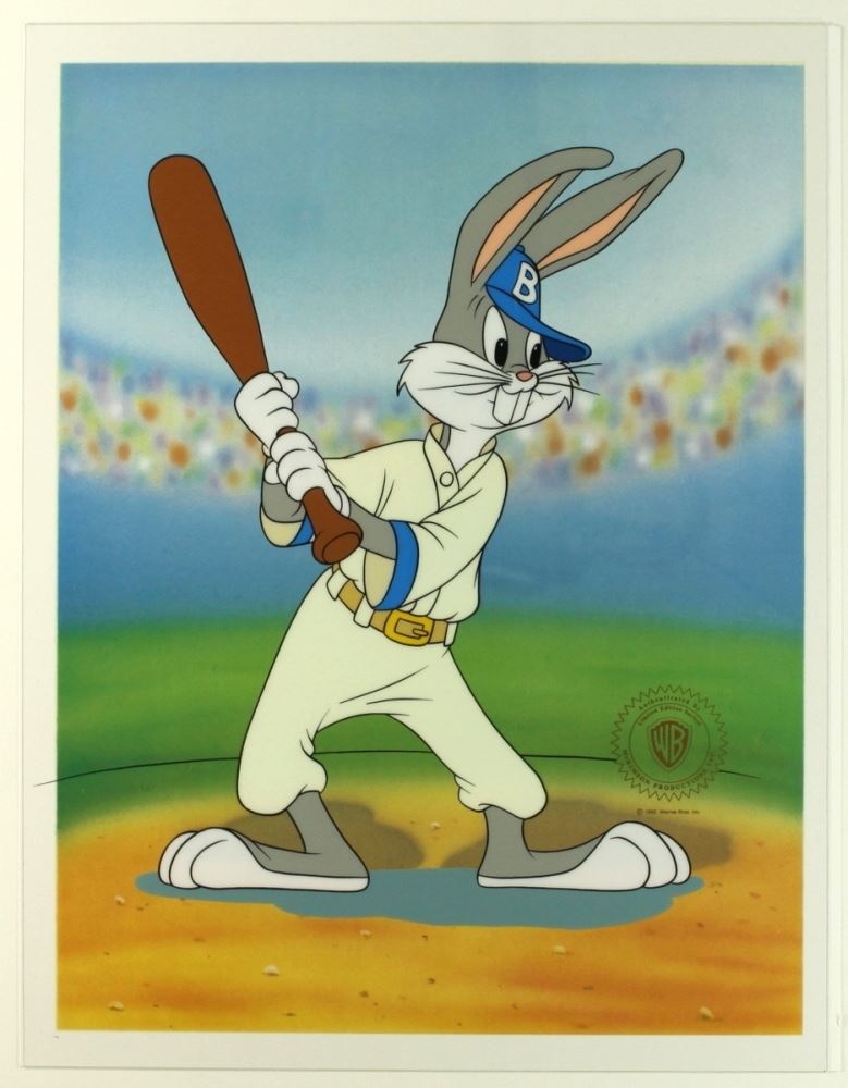 1992 Bugs Bunny Limited Edition Looney Tunes Baseball Animation ...