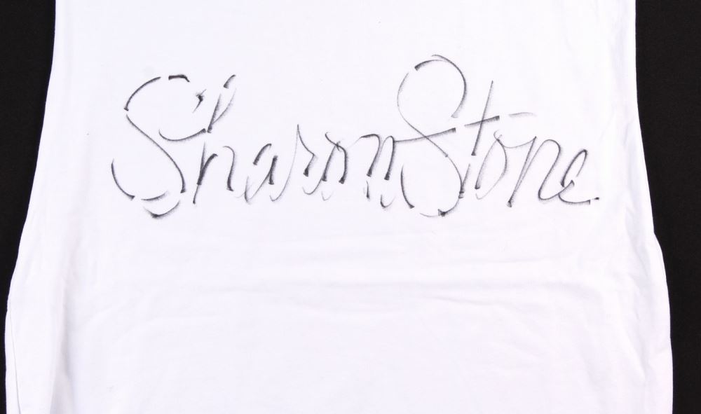 Sharon Stone Signed "Basic Instinct" Replica Dress (PSA COA)