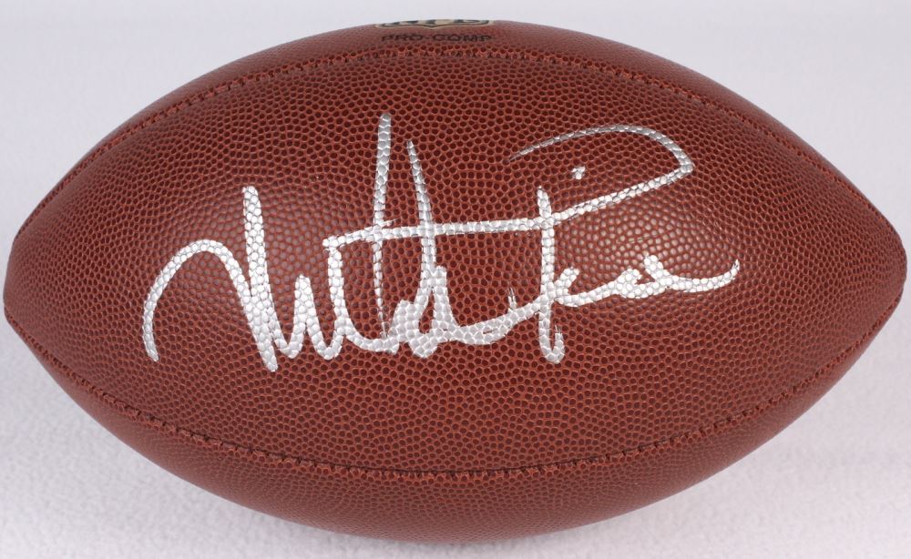 Mike Tice Signed Football (JSA COA)