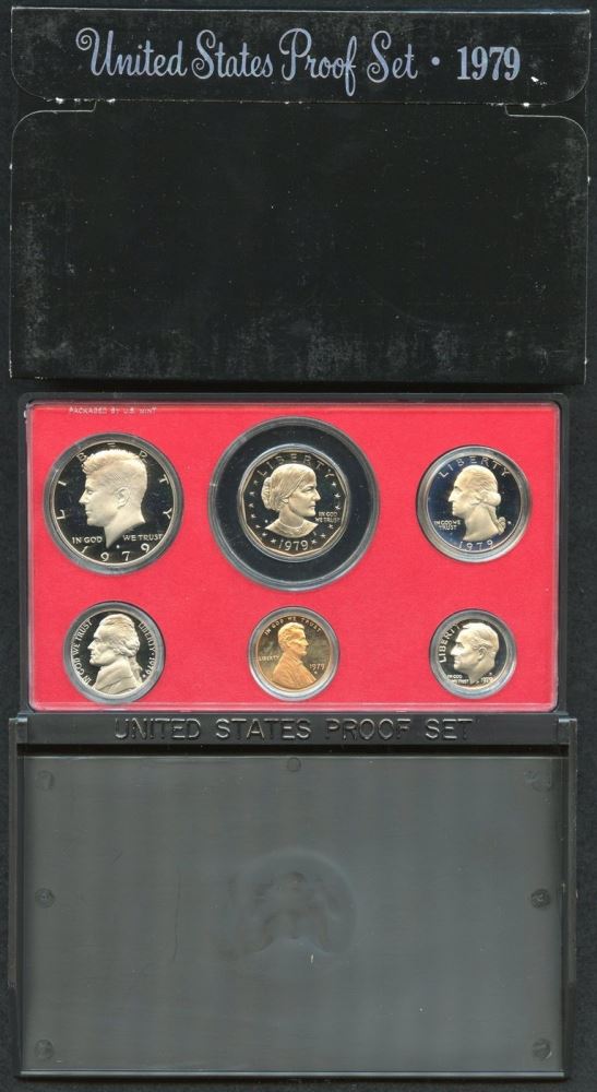 1979 United States Proof Set with (5) Coins