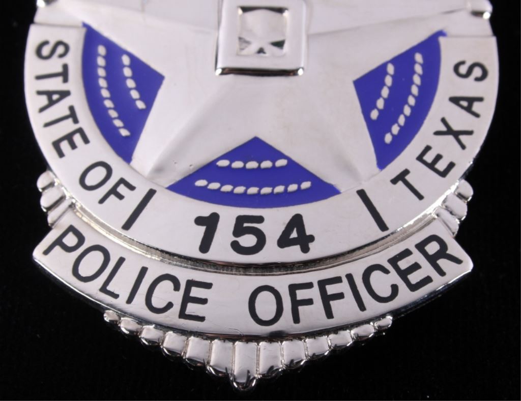 State of Texas Police Officer Badge