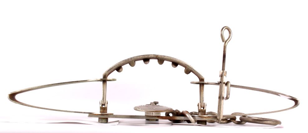 Newhouse #6 ATC Bear Trap Nickel Plated with Teeth