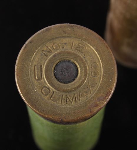 Winchester No. 12 Brass Shotgun Shells circa 1890