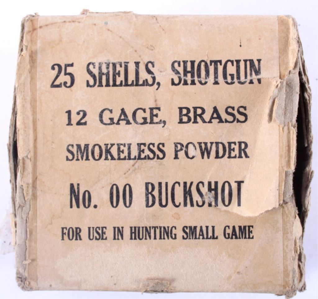 Winchester No. 12 Brass Shotgun Shells circa 1890
