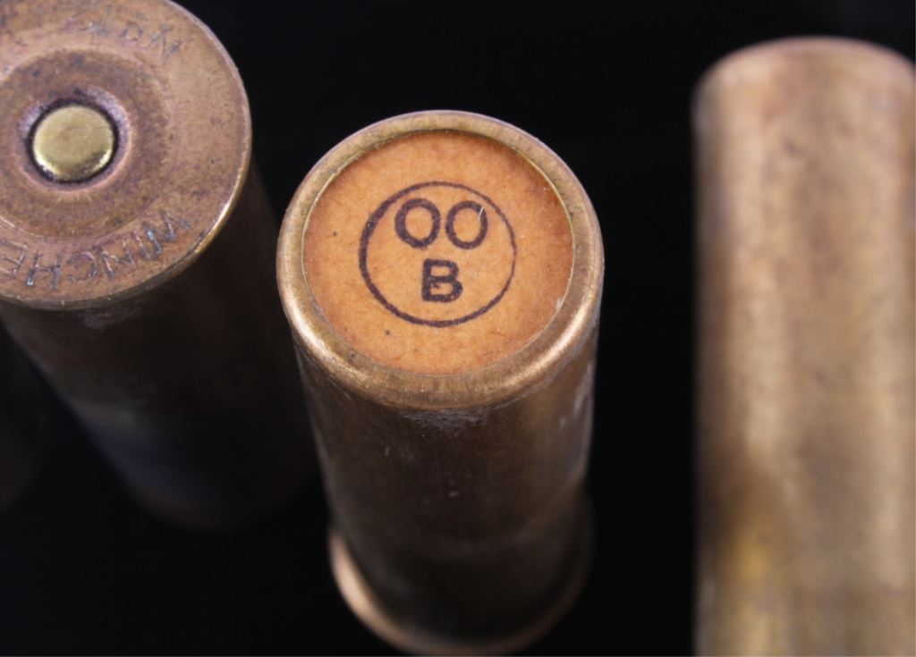 Winchester No. 12 Brass Shotgun Shells circa 1890