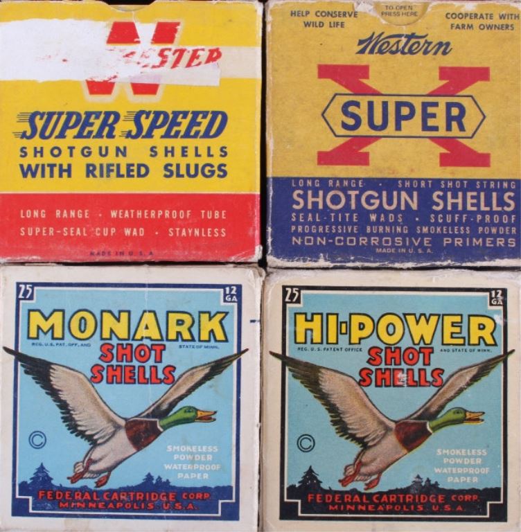 Vintage Shotgun Shells: Federal Monarch Hi-Power