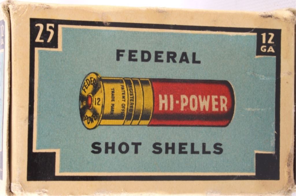 Vintage Shotgun Shells: Federal Monarch Hi-Power