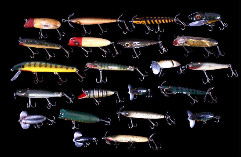 Antique Fishing Lure Collection