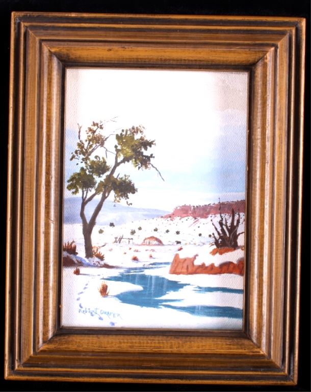 Original Robert Draper Oil on Canvas Painting