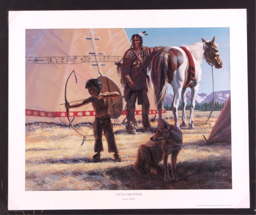 Larry Zabel Signed Limited Edition Print