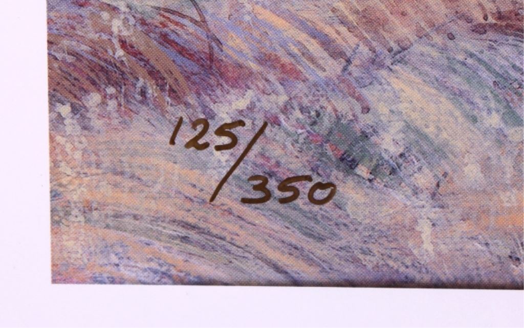 Larry Zabel Signed Limited Edition Print