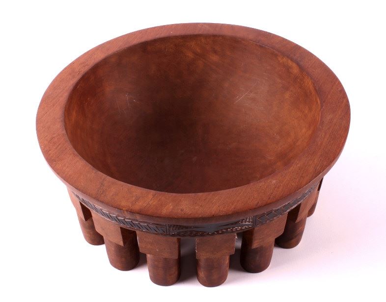 Fijian Carved Kava Bowls