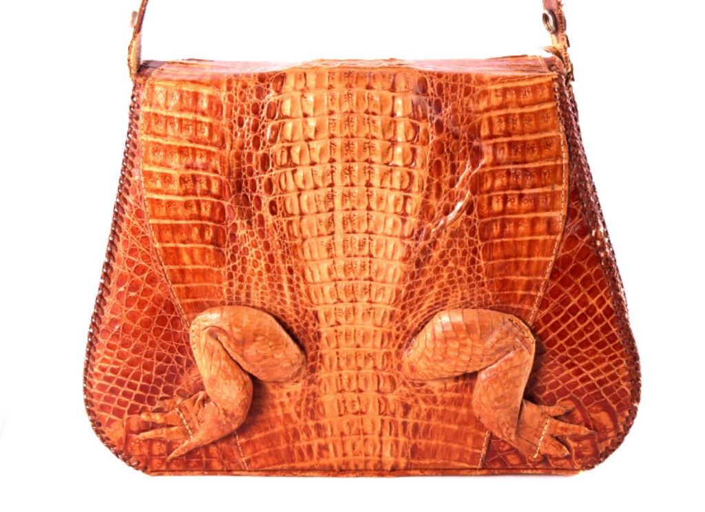Genuine Alligator Skin Purse
