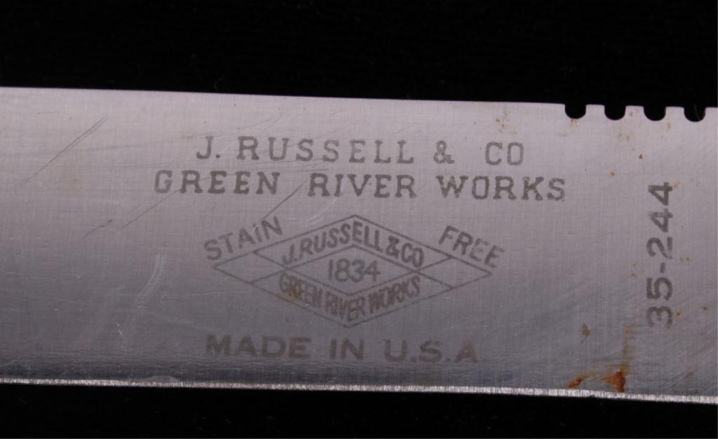 J. Russell Green River Works Trade Knife