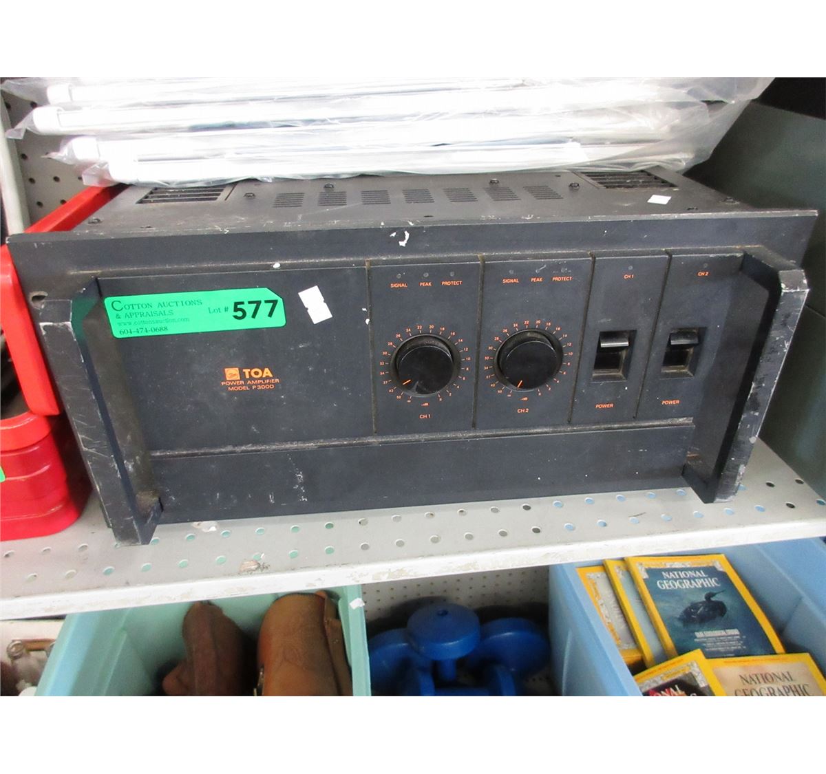 Used TOA Power Amplifier - Model P300D