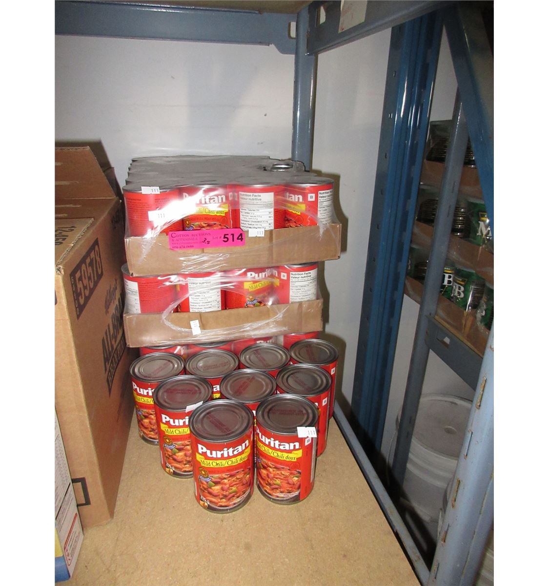 3 Cases of Puritan Chili